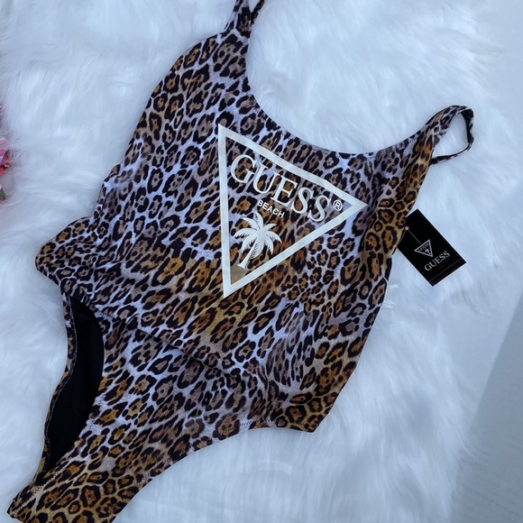 Guess | Swim | New Guess Leopard Print Onepiece Swimsuit | Poshmark